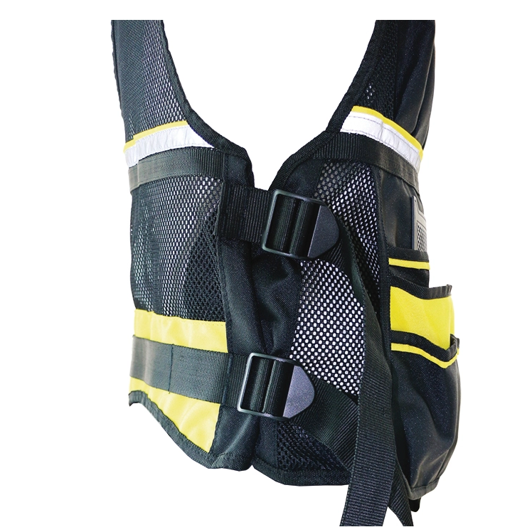 Work Vest for Men Reflective Vest Black Safety Vest for Men Tool Vest ...